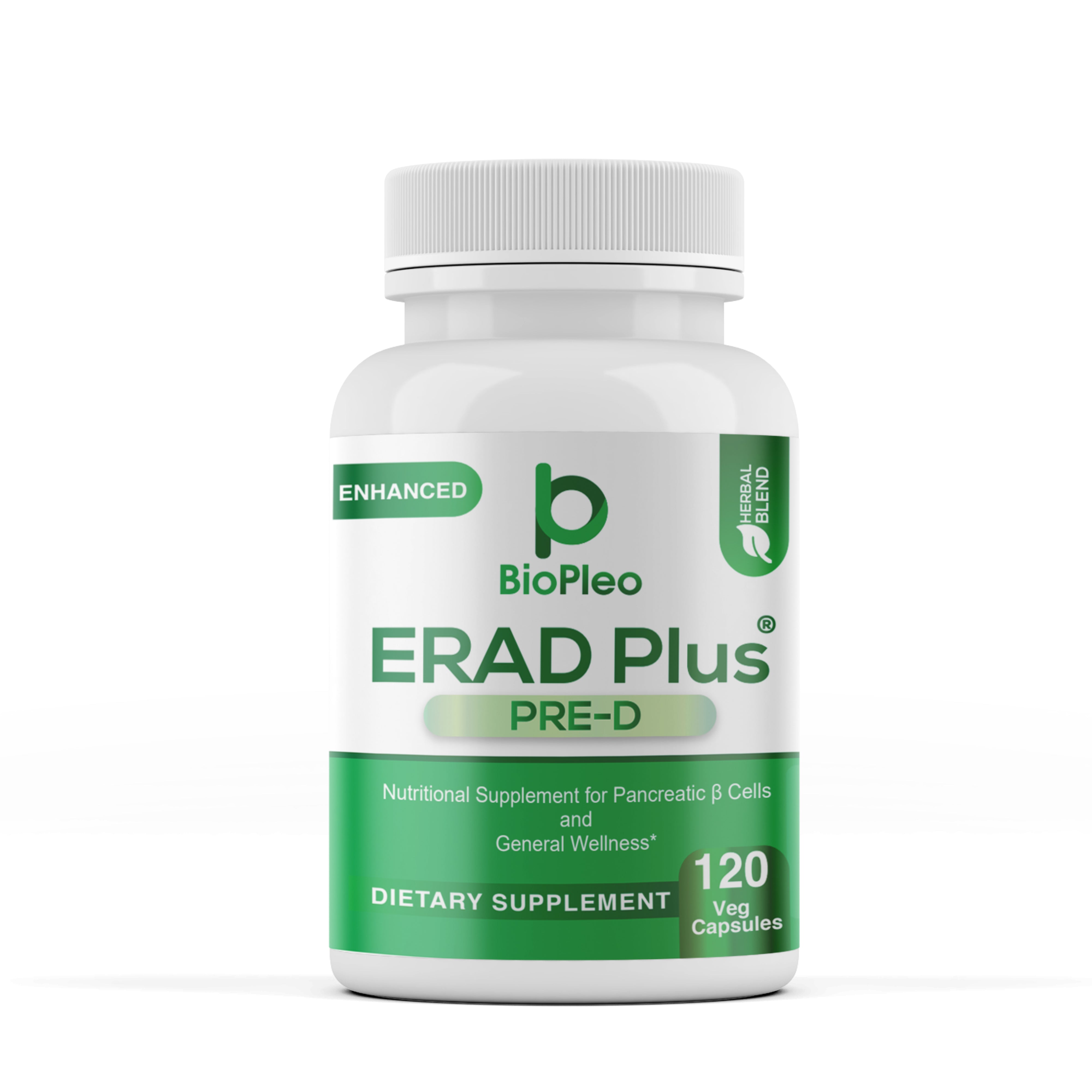 ERAD Plus® Pre-D 120 Veg Capsules- Enriched Formula – BioPleo